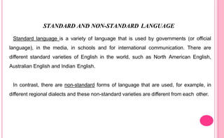 Sociolinguistic Introduction | PPTX