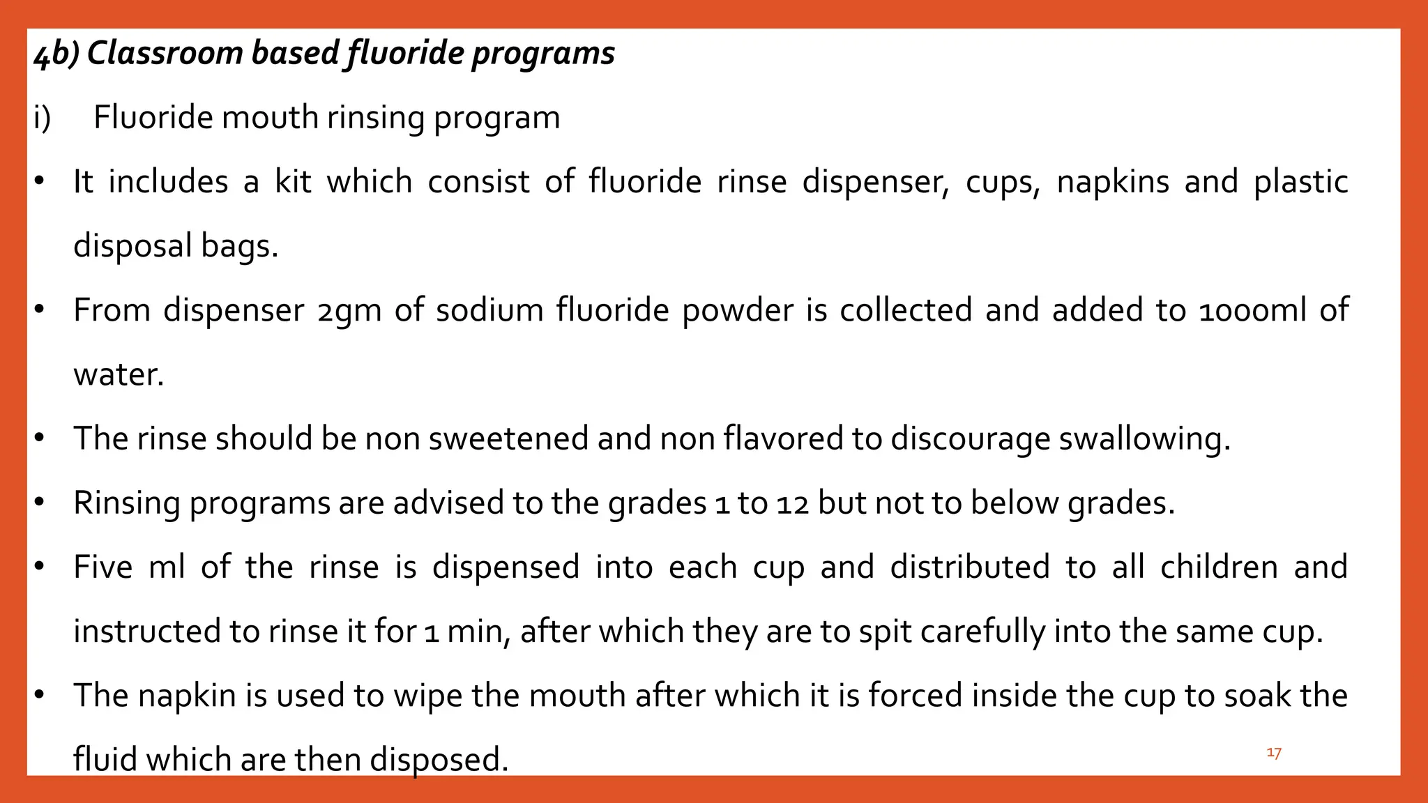 SCHOOL ORAL HEALTH PROGRAMMES | PPTX
