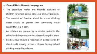 SCHOOL ORAL HEALTH PROGRAMMES | PPTX
