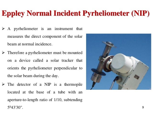 6-Solar Measuring Instruments - Pyranometer, Pyrheliometer - Solar ...