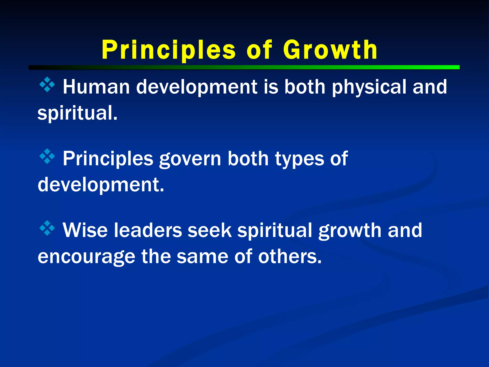 Spiritual Values and Leadership | PPT