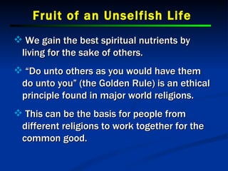 Spiritual Values and Leadership | PPT