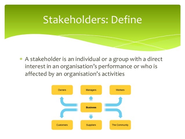 6. stakeholders