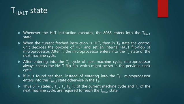State transition diagram 8085 | PPTX | Operating Systems | Computer Software and Applications