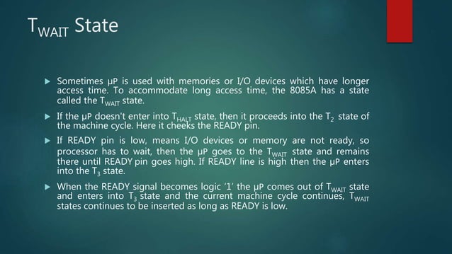 State transition diagram 8085 | PPTX | Operating Systems | Computer Software and Applications