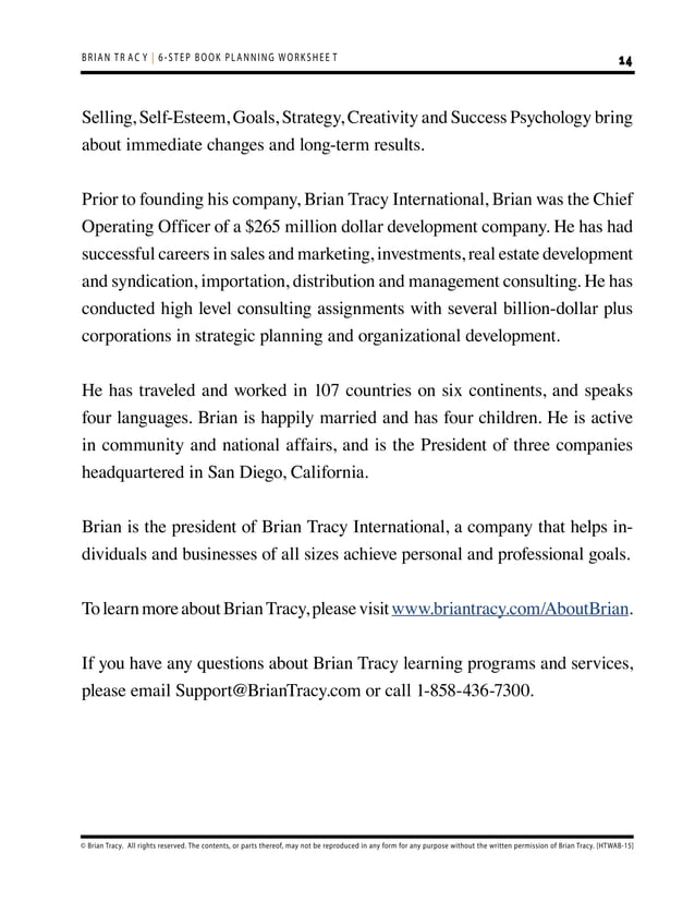 6 step-book-planning-worksheet | PDF