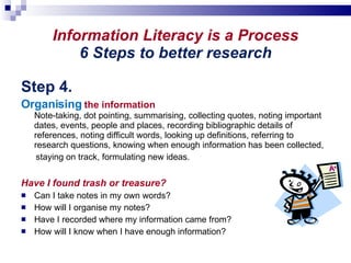 6 Steps Library Pd Presentation | PPT | Internet for Beginners | Internet