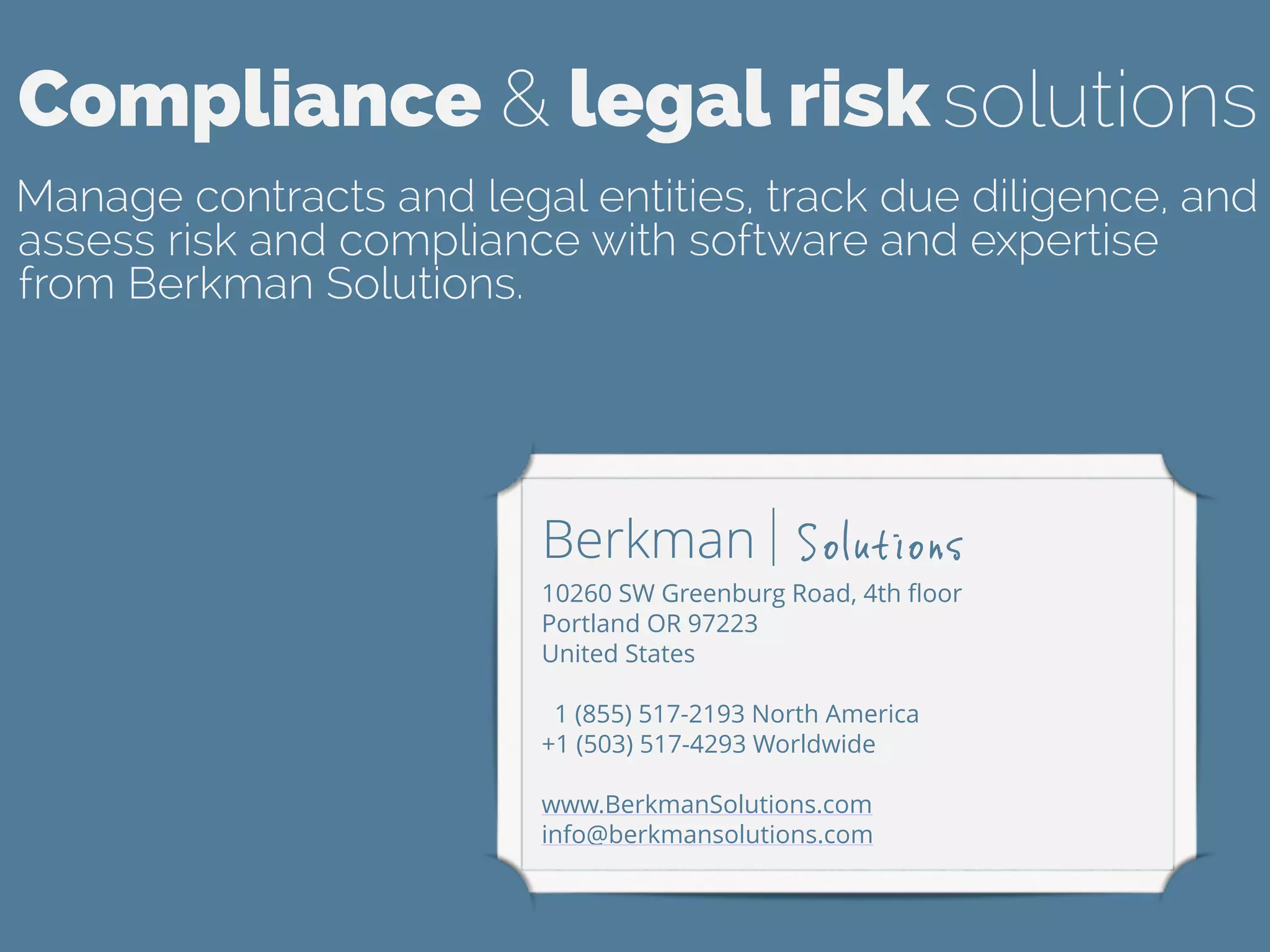 6 Steps to Legal Risk Management | PDF