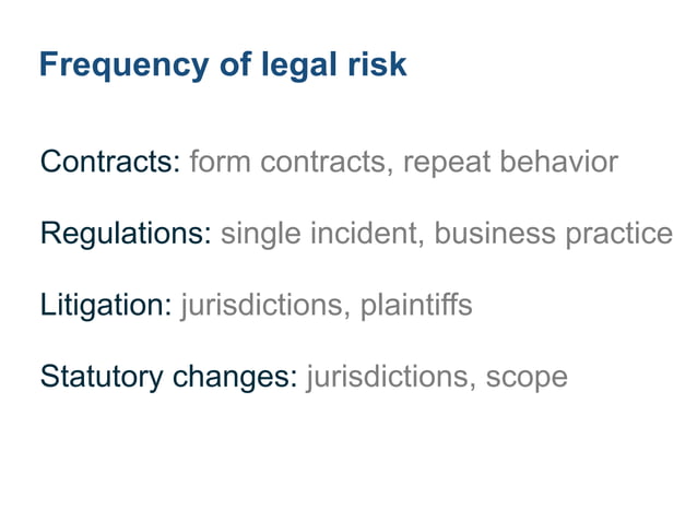 6 Steps to Legal Risk Management | PDF | Legal Services Industry ...