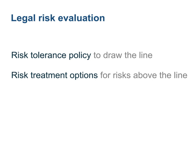 6 Steps to Legal Risk Management | PDF | Legal Services Industry ...