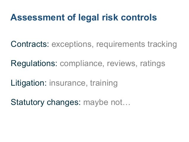 6 Steps To Legal Risk Management