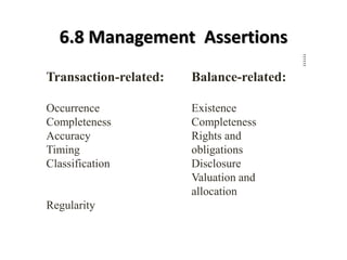 Presentation 6, Steps of system based auditing, Workshop on System ...