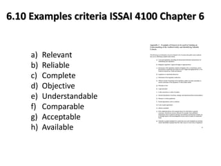 Presentation 6, Steps of system based auditing, Workshop on System ...