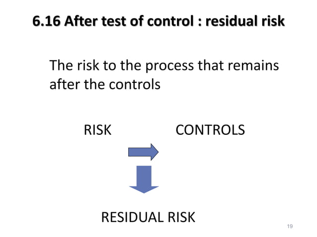 Presentation 6, Steps of system based auditing, Workshop on System ...