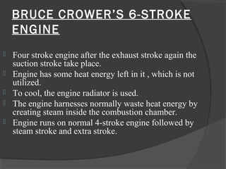 6 stroke engine | PPT