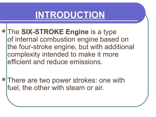 6 strokeengine-BY AJIT | PPT