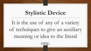 6-STYLISTIC-DEVICES (1).pptx for Grade 12 | PPT
