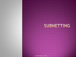6 subnetting | PPT