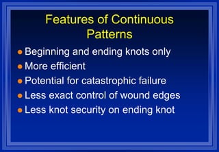 SUTURE PATTERNS.ppt