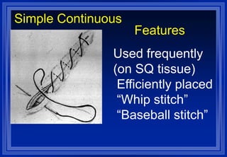 SUTURE PATTERNS.ppt