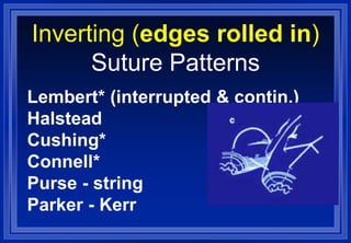 SUTURE PATTERNS.ppt