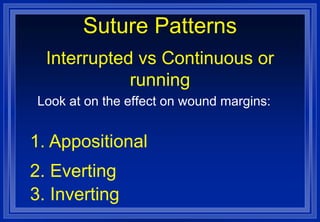 SUTURE PATTERNS.ppt