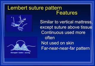 SUTURE PATTERNS.ppt