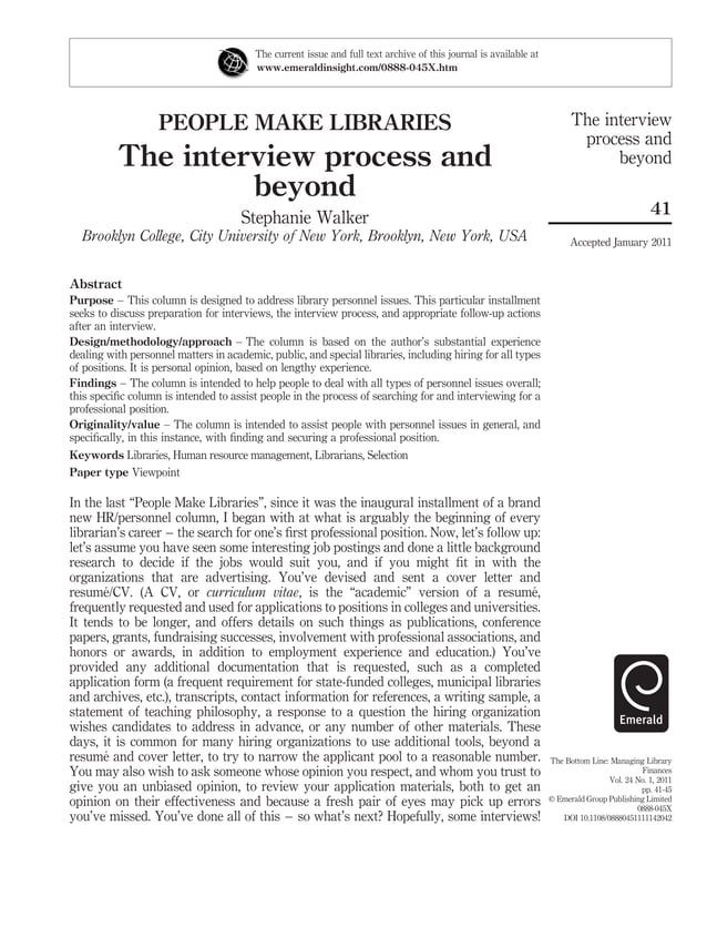 6.the interview | PDF