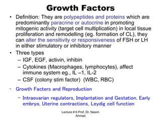 6 ther 608# hormones & reprod-ii | PPT