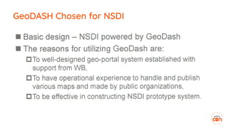 [WSO2Con Asia 2018] GeoDASH.GOV.BD: A Geospatial Data Sharing Platform ...