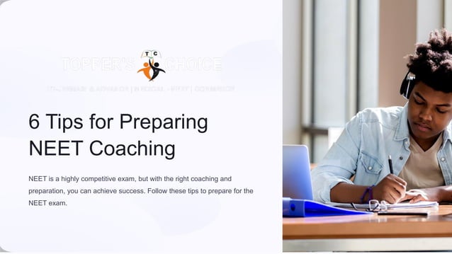 6-Tips-for-Preparing-NEET | PPT