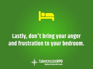6 Tips To Avoid Anger & Frustration At Work | PDF