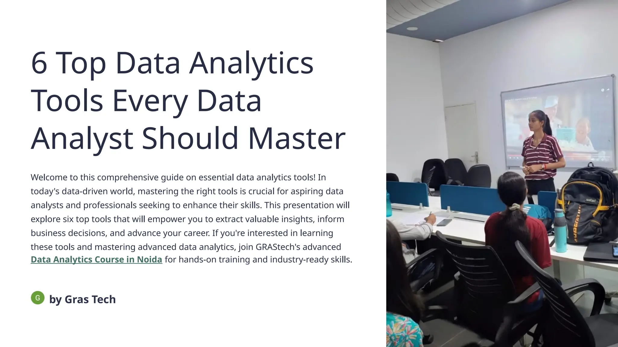 6 Top Data Analytics Tools Every Data Analyst Should Master | PPTX