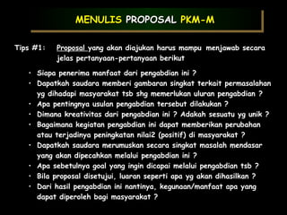 6. tot ft ugm - pkmm | PPT