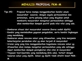 6. tot ft ugm - pkmm | PPT