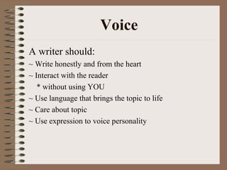 6 traits power point | PPT