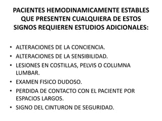 6 Trauma de Pelvis, Dr Camilo Estrada | PPTX