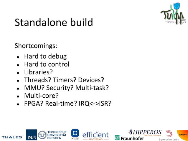 HiPEAC 2019 Tutorial - Maestro RTOS | PPT