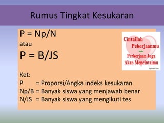 6 uji instrumen | PPTX