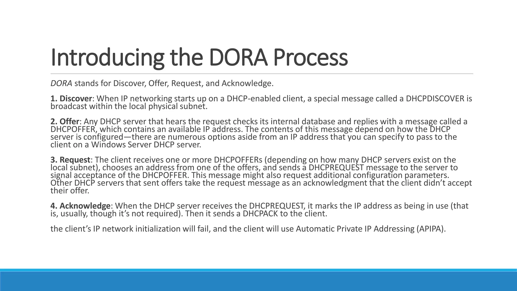 6 Understanding Dhcp Pptx Computer Networking Computing