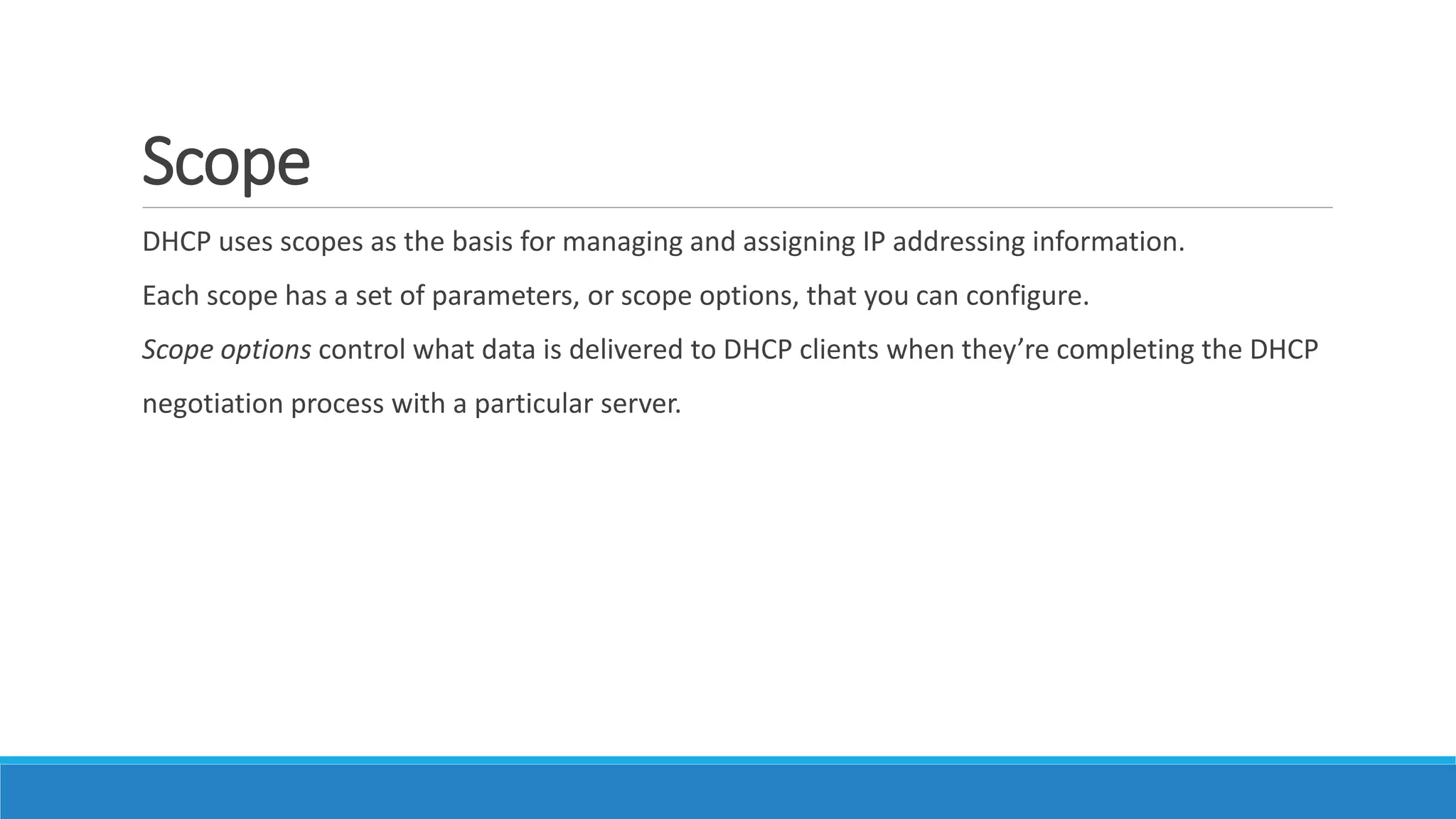6 Understanding Dhcp Pptx Computer Networking Computing