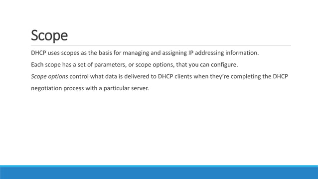 6 understanding DHCP | PPTX | Computer Networking | Computing
