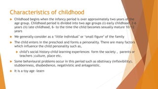 human growth and development-childhood.pptx