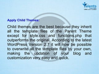 6 Useful Tips For WordPress Theme Development! | PPT