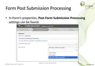 Joget Workflow v5 Training Slides - Module 6 - Using your first Process ...