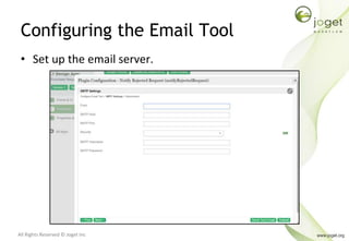 Joget Workflow v6 Training Slides - 6 - Using your First Process Tool | PPT