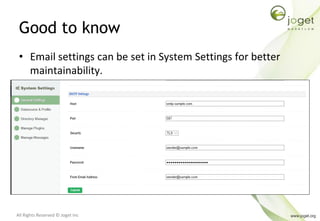 Joget Workflow v6 Training Slides - 6 - Using your First Process Tool | PPT