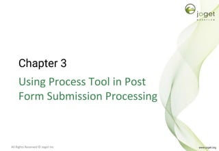Joget Workflow v6 Training Slides - 6 - Using your First Process Tool | PPT