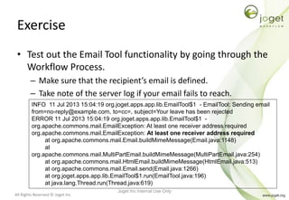 Joget Workflow v4 Training - Module 6 - Using your First Process Tool ...