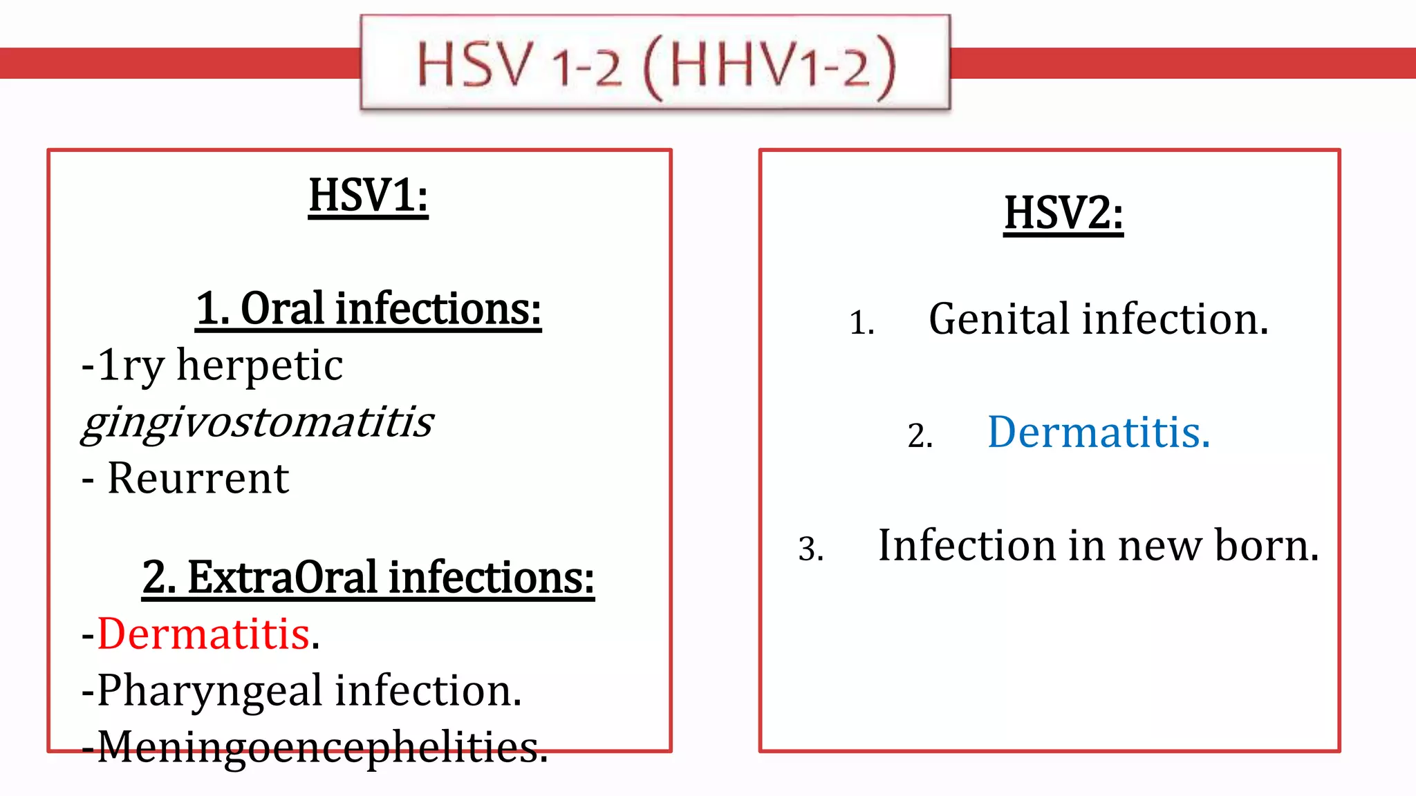 6 vb lesions (1) viral infection & hsv - copy | PPTX